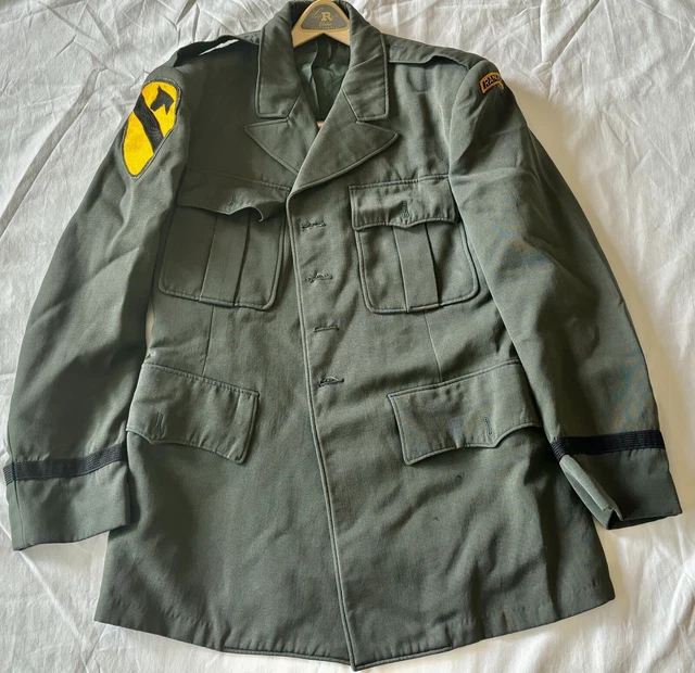 ORIGINAL VIETNAM WAR Uniform First Cavalry Us Army Officer Ranger ...