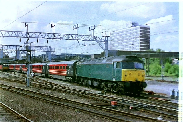 35MM RAILWAY COLOUR Negative of Class 47 830 at Crewe £1.95 - PicClick UK