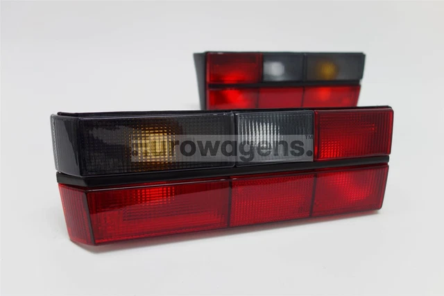 VW GOLF MK1 79-83 GTI Smoked Red Rear Tail Lights Lamps Set Pair Left ...