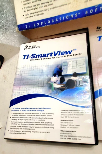 TEXAS INSTRUMENTS TI-SMART View Emulator Software for the TI-84 Plus ...