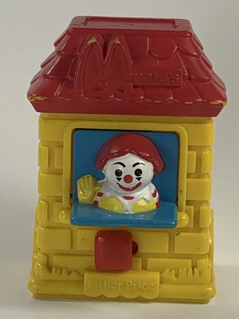 VINTAGE 96 FISHER Price McDonalds Happy Meal Toys Ronald Drive-Through ...