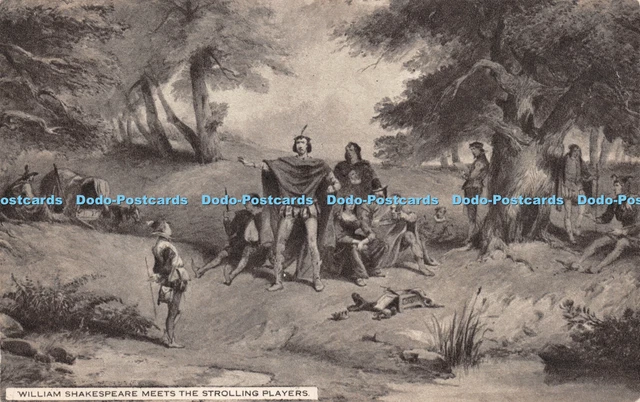 R282311 WILLIAM SHAKESPEARE Meets the Strolling Players Tuck Charles ...