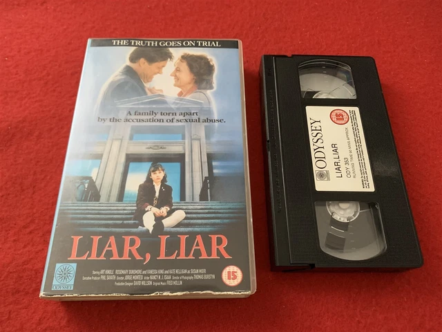 LIAR LIAR BIG Box Ex Rental Vhs Video Tested Kate Nelligan Free Postage ...