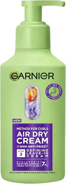 GARNIER METHOD FOR Curls Air Dry Cream 260ml £6.99 - PicClick UK