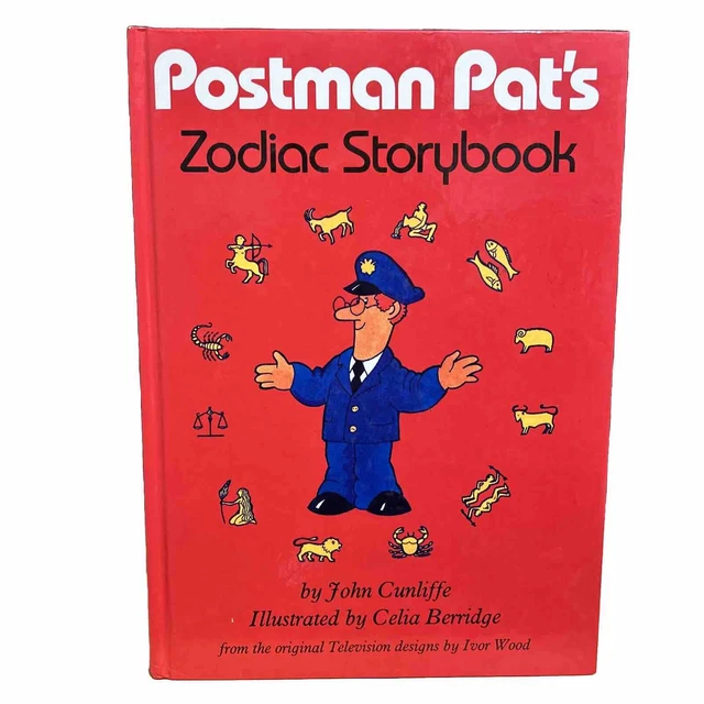 POSTMAN PAT'S ZODIAC Storybook by John Cunliffe (Hardcover, 1989) £9.46 ...