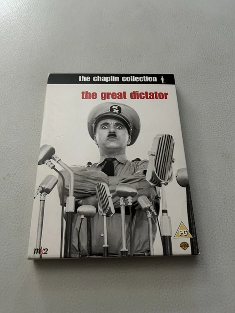 CHARLIE CHAPLIN: THE Great Dictator DVD (2003) cert PG 2 discs ...