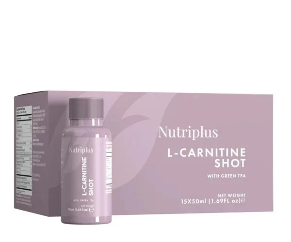 FARMASI NUTRIPLUS L-CARNITINE Shot With Green Tea Antioxidant Box of 15 ...