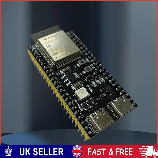 Esp32 Esp32 S3esp32 C3 Development Board Core Dual Type C Esp32 C3 Devkitm 1 £1089 Picclick Uk