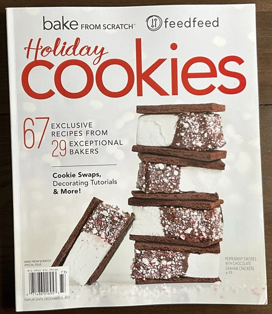 2017 BAKE FROM Scratch Holiday Cookies Magazine 67 Exclusive Recipes £3 ...