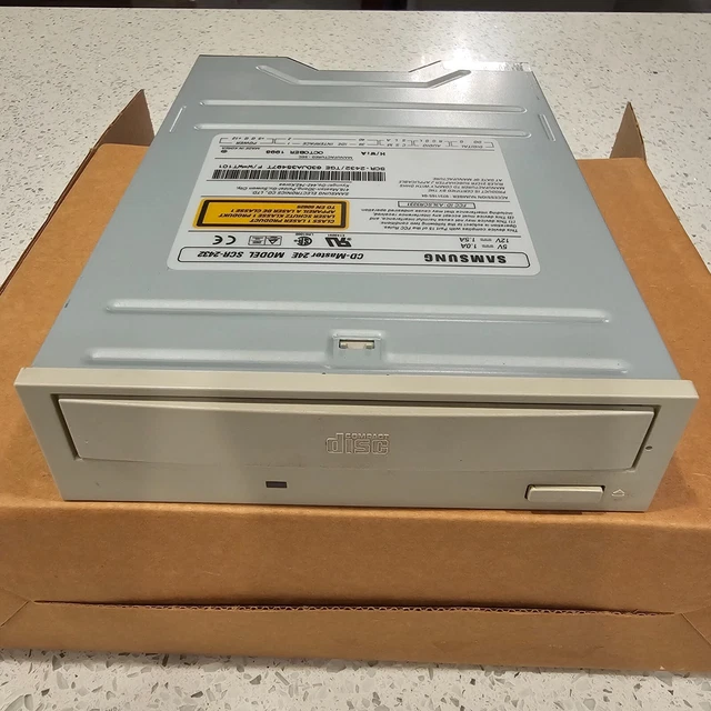 SAMSUNG CD-MASTER 24E Model SCR-2432 Internal CD-ROM Tested/Works ...
