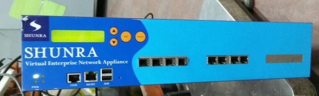 SHUNRA VE-STN-1000 P/N NSA2107RL VE Enterprise NETWORK APPLIANCE Ver 6.1 EUR 290,03 - PicClick IT