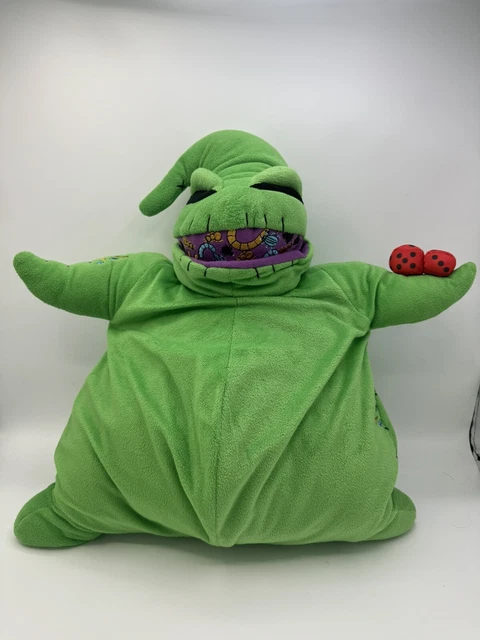 DISNEY NIGHTMARE BEFORE Christmas Oogie Boogie Green Plush 15" Tim ...