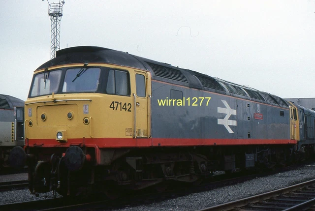 ORIGINAL RAILWAY SLIDE Class 47 47142 at Tinsley 02.90 £2.99 - PicClick UK