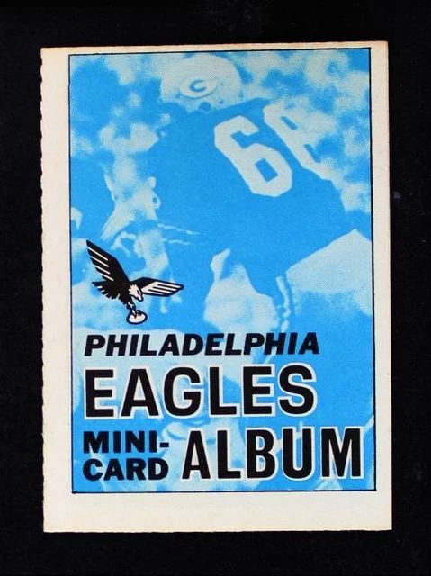 1969 TOPPS 4-EN-1 albums timbres de football Philadelphia Eagles PAR 3 ...