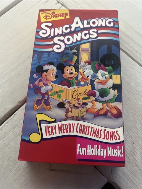 DISNEYS SING ALONG Songs Very Merry Christmas songs (VHS, 1996) EUR 7 ...