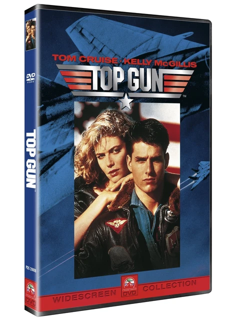 TOP GUN (DVD) Val Kilmer Kelly McGillis Tom Skerritt Anthony Edwards ...