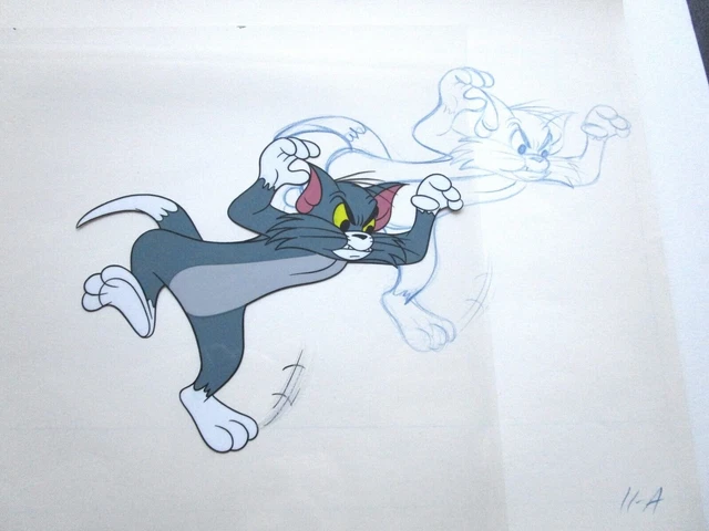 TOM AND JERRY Chuck Jones 1960's MGM cat ORIGINAL PRODUCTION DRAWING ...