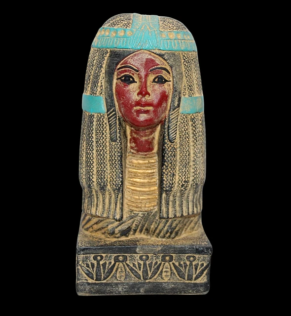 UNIQUE PHARAONIC HANDMADE ANCIENT EGYPTIAN Queen Hatshepsut Head Statue ...