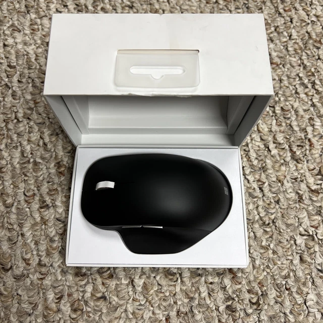 MICROSOFT BLUETOOTH ERGONOMIC Mouse Matte Black (222-00001) £22.13 ...