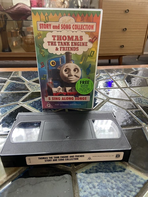 VINTAGE 1997 THOMAS The Tank Engine & Friends VHS Video Tape 5 Sing ...
