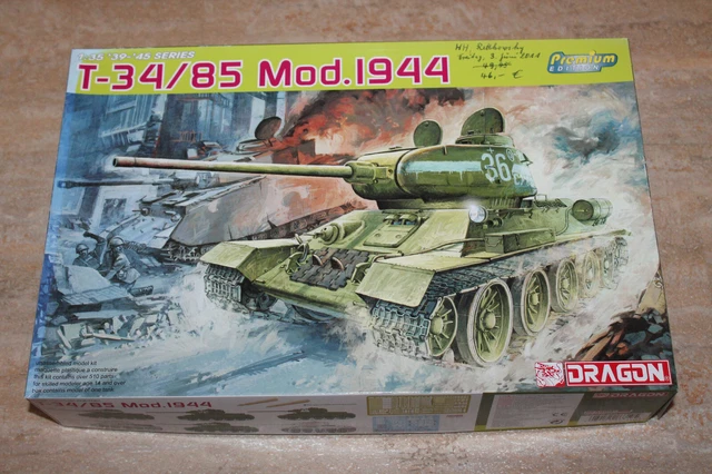 DRAGON 6319 T-34/85 Mod. 1944 Premium Edition 1:35 NEU mit OVP EUR 59 ...
