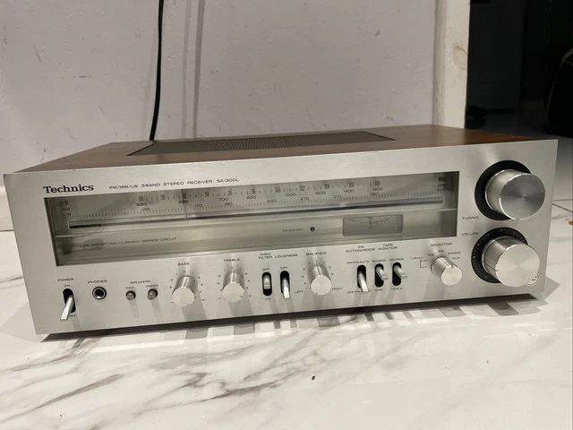 AMPLIFICATEUR TECHNICS STEREO Receiver Sa-300L / Vintage Amplifier EUR ...