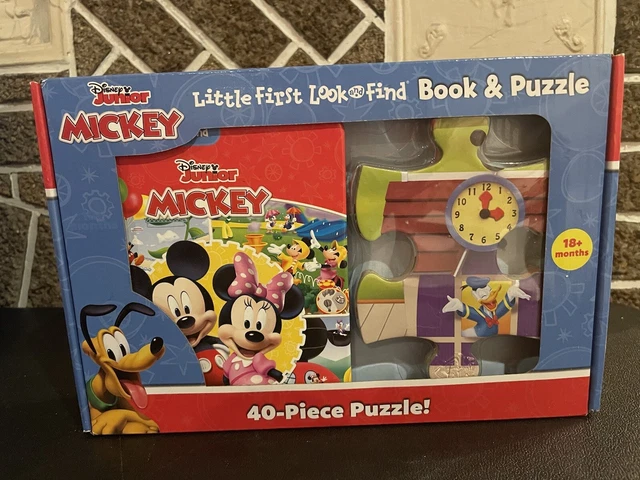 DISNEY JUNIOR MICKEY Mouse Clubhouse: Little First Look and Find Book ...