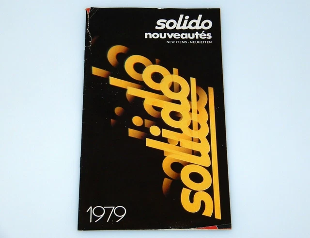 SOLIDO CATALOGUE 1979 Catalog Katalog England EUR 3,99 - PicClick FR