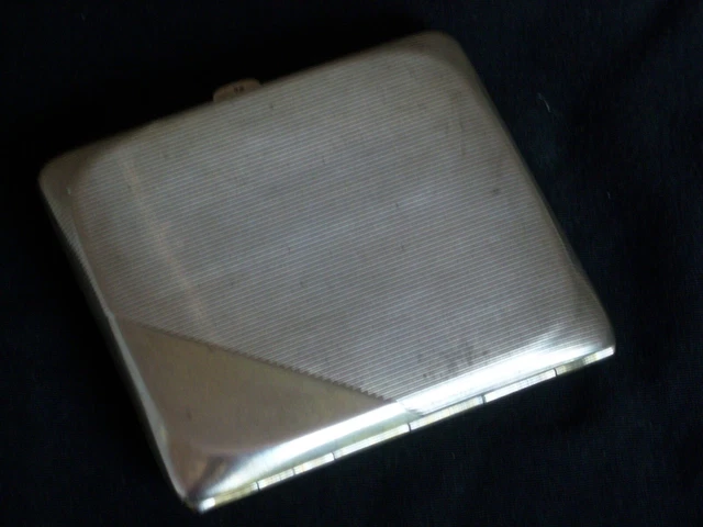 ANTIKES 800 SILBER Jugendstil / Art Deco Zigarettenetui um 1920 / 30 (89x77mm) EUR 159,00 ...