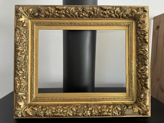 CADRE ANCIEN/CADRE DORÉ/OLD Frame Antique/19eme/Louis XV/48x41cm EUR ...