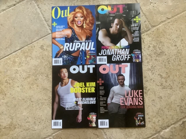 OUT MAGAZINE MAR.-OCT. 2024 Jonathan Groff, Joel Kim Booster, Luke ...