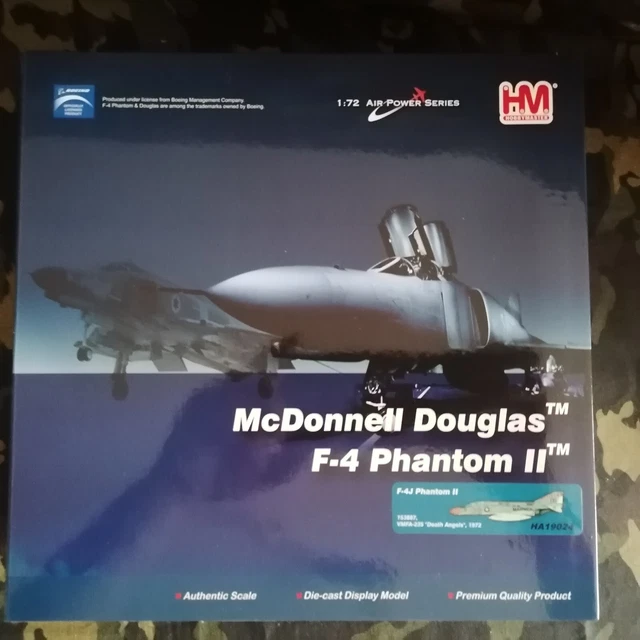 HOBBY MASTER HA19024 , F-4J Phantom II, USMC , VMFA-235 “Death Angels ...