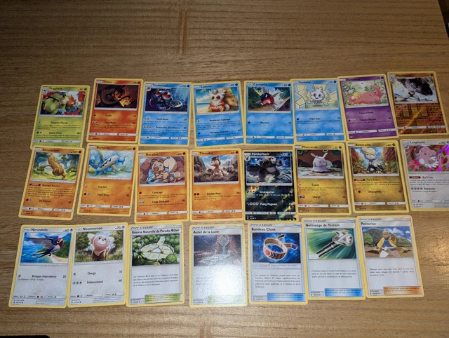 LOT DE 23 Cartes Pokémon Gardiens Acsendants Dont 2 Reverse Et 1 Holo ...