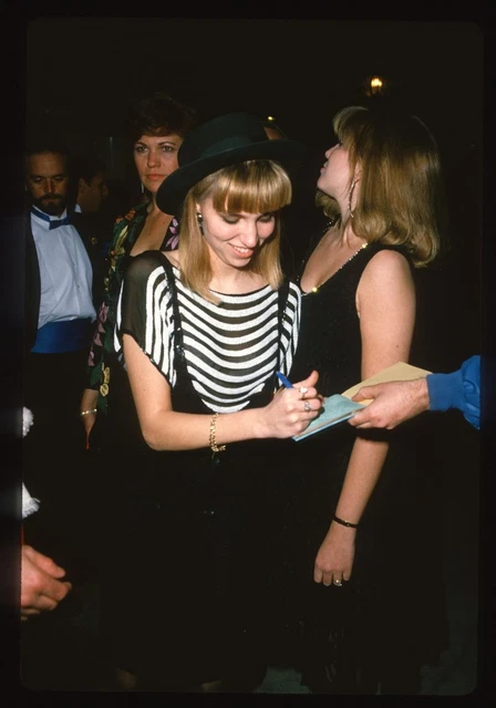 1980S DEBBIE GIBSON Live Candid Original 35mm Slide Transparency nb £12 ...