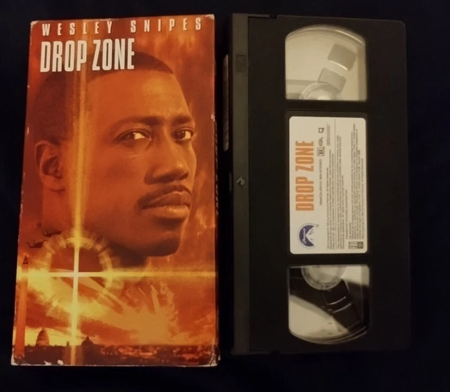 DROP ZONE - VHS Video Tape - Wesley Snipes £1.25 - PicClick UK