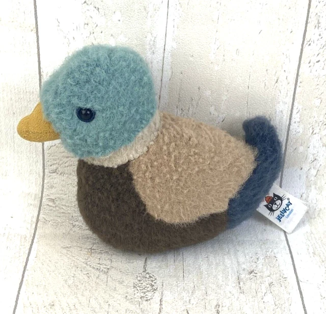 JELLYCAT BIRDLING MALLARD Duck Soft Toy plush Rare & Retired £12.99 ...