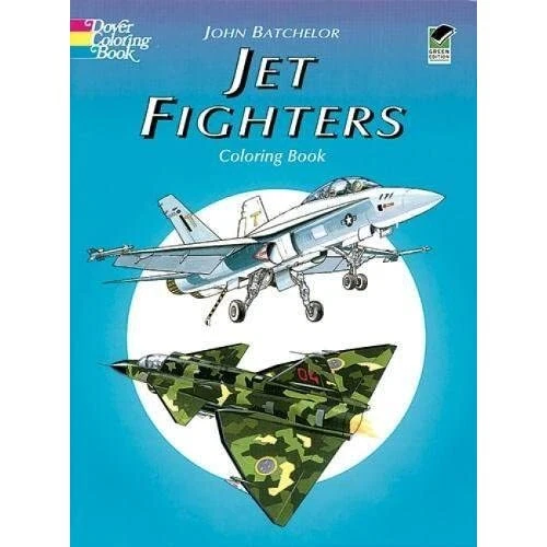 JET FIGHTERS COLORING Book (Dover History Coloring Book - Paperback NEW ...