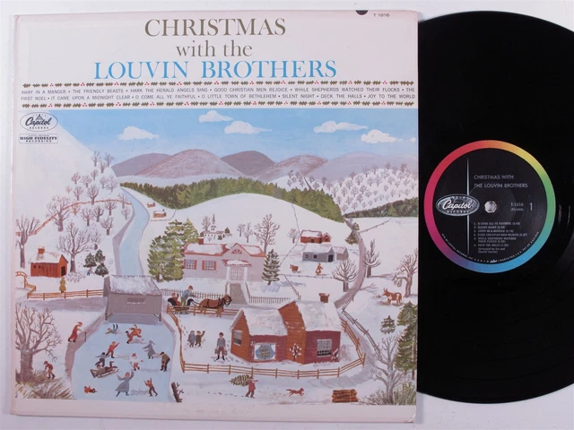 LOUVIN BROTHERS CHRISTMAS With... CAPITOL LP mono z $71.60 - PicClick AU