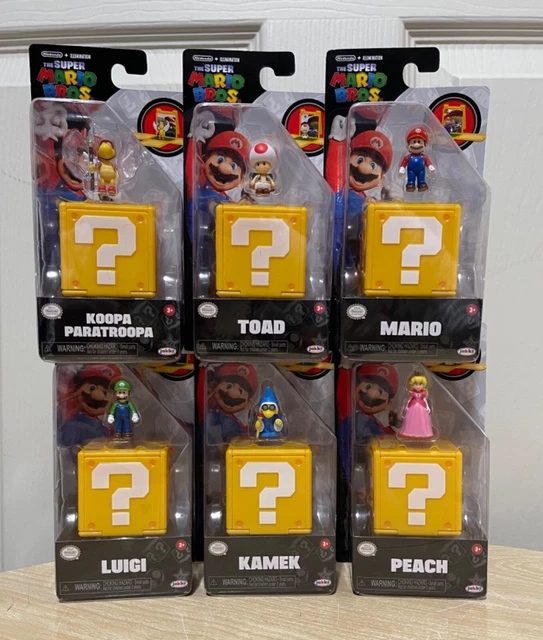 THE SUPER MARIO Bros Movie 2023 1” Mini Figure Choose Your Favorite Toy ...