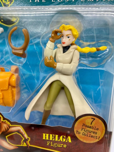 DISNEY'S ATLANTIS THE Lost Empire HELGA Figure w/ accessories Mattel ...