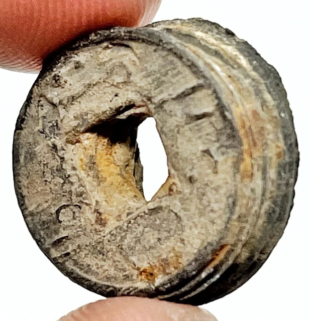 RARE INDONESIAN TIN Pitis Shipwreck Coin Cluster Artifact : Circa 1600 ...