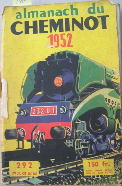 ANCIEN ALMANACH DU CHEMINOT ANNEE 1952 lot 1393 EUR 20,00 - PicClick FR