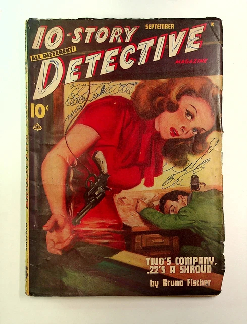 10-STORY DETECTIVE MAGAZINE Pulp Sep 1946 Vol. 13 #2 GD EUR 37,27 ... 10-STORY DETECTIVE MAGAZINE Pulp Sep 1946 Vol. 13 #2 GD EUR 37,27 ...