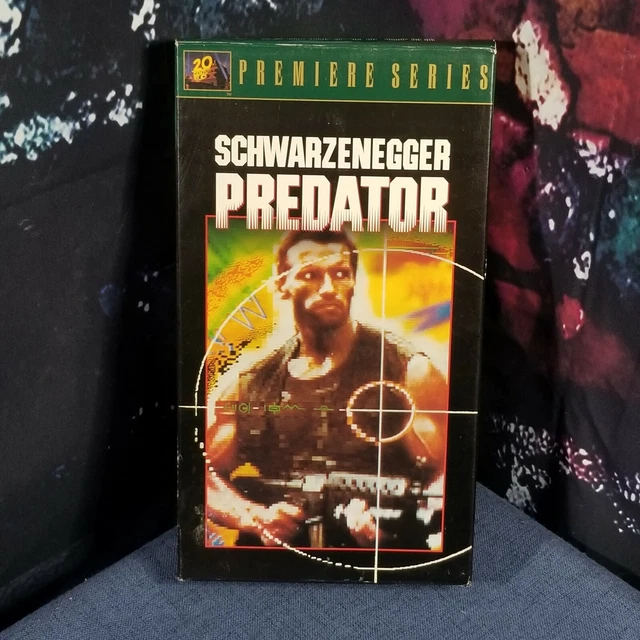 PREDATOR VHS 1987 Vintage Arnold Schwarzenegger Classic Horror Action £ ...