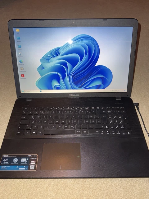 ASUS NOTEBOOK F751L 17 Zoll/Win11/8GB RAM EUR 100,00 - PicClick DE