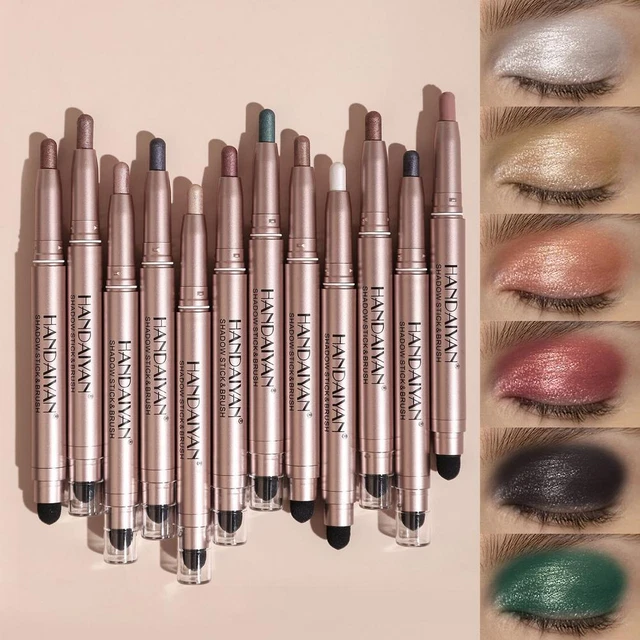 DOUBLE-ENDED EYESHADOW STICK Longlasting Light Twinkle Brighten ...
