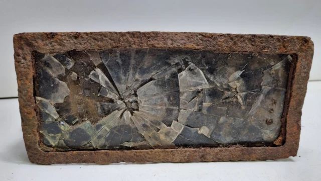 GERMAN WW2 PANTHER Panzer Armoured tank vision glass Berlin factory ...