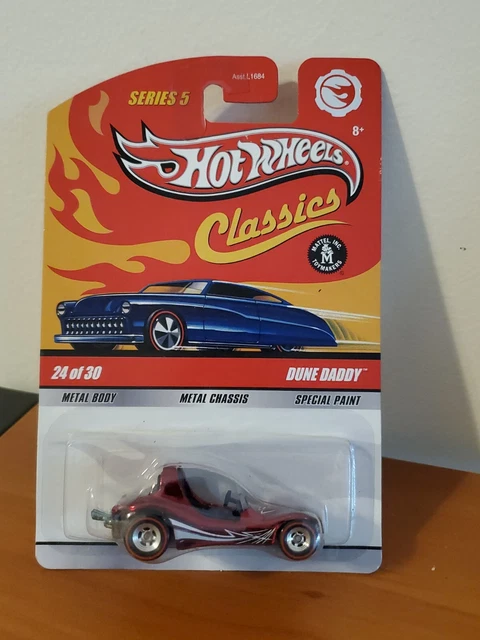 HOT WHEELS CLASSICS Series 5 #24/30 Dune Daddy Red Chase Real Riders ...