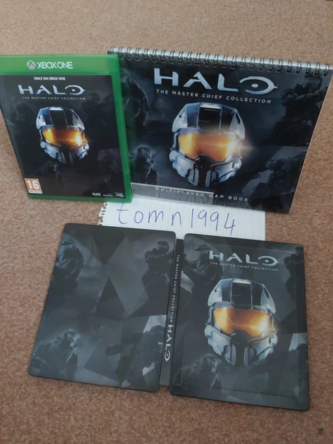 HALO: THE MASTER Chief Collection Steelbook Xbox One With Game And ...