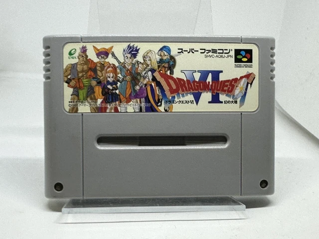 DRAGON QUEST VI 6 Nintendo Super Famicom SHVC-AQ6J EUR 6,71 - PicClick FR